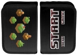 PERNICA PUNA NA PREKLOP MINECRAFT 19,5X13X3,5 PP25MN-P001 PASO ...